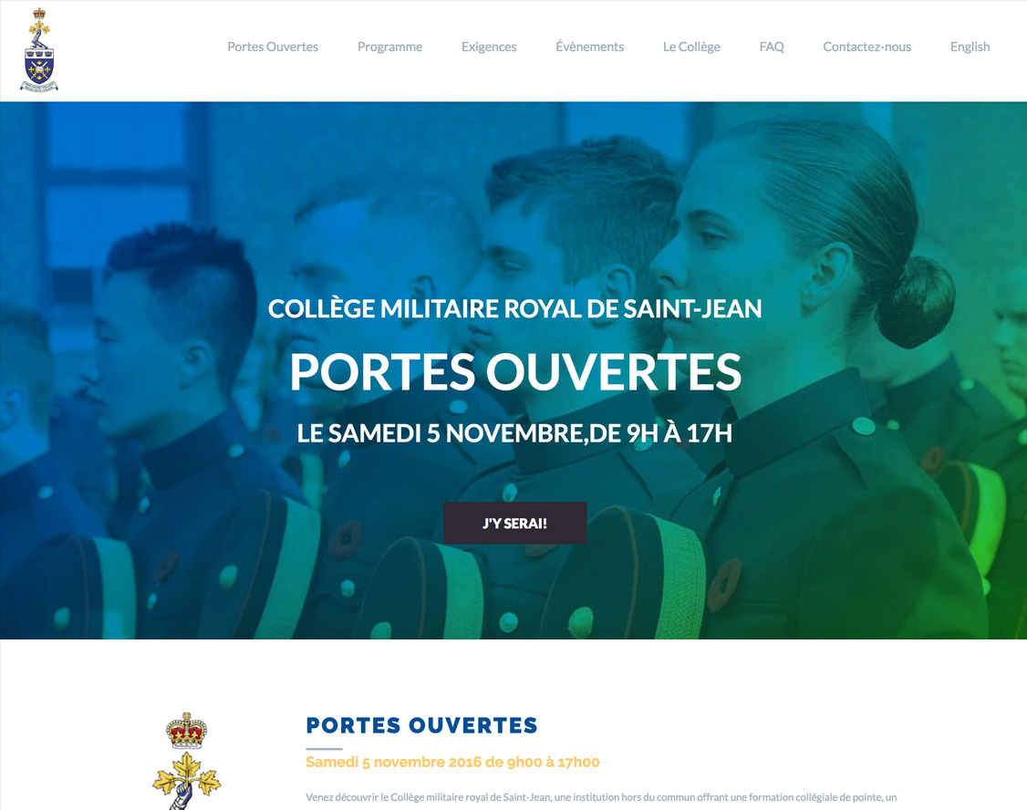 Collège militaire Royal Saint-Jean-sur-Richelieu – Bobhenry